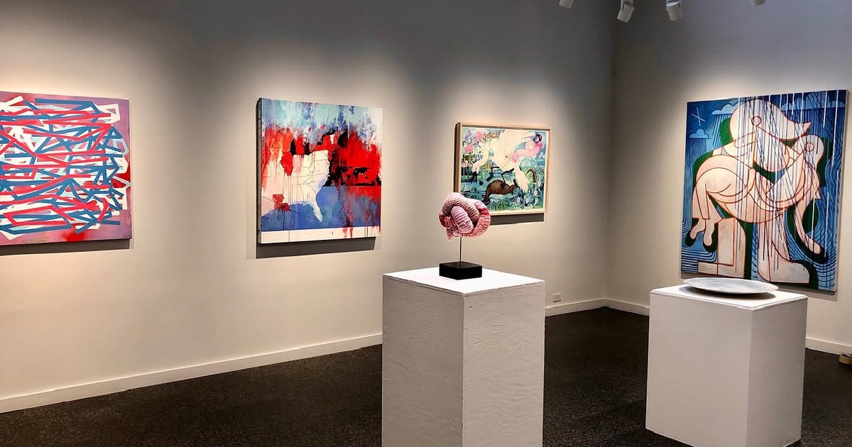 Diane Burko in ArtShow | Cristin Tierney